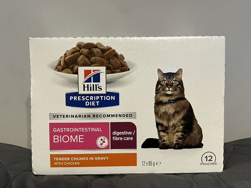 Gastrointestinal Biome паучи для кошек