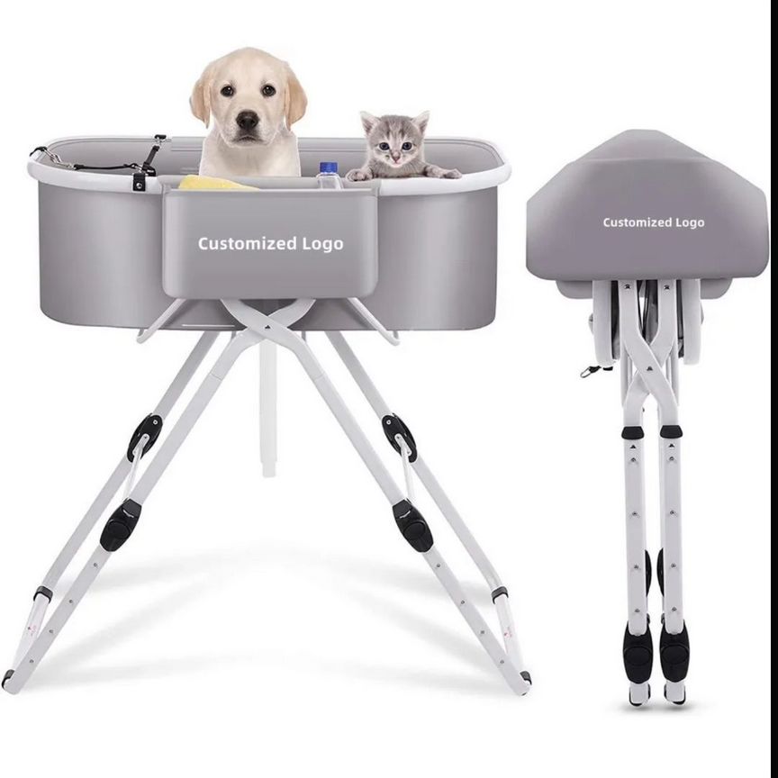 Ванна для мытья собак мобильная