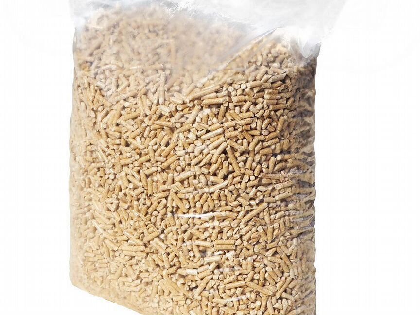 Древесные пелеты 1кг кошачий наполнитель