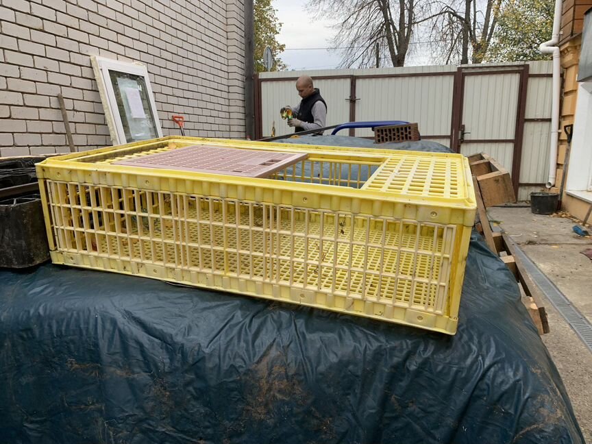 Клетка для перевозки кур