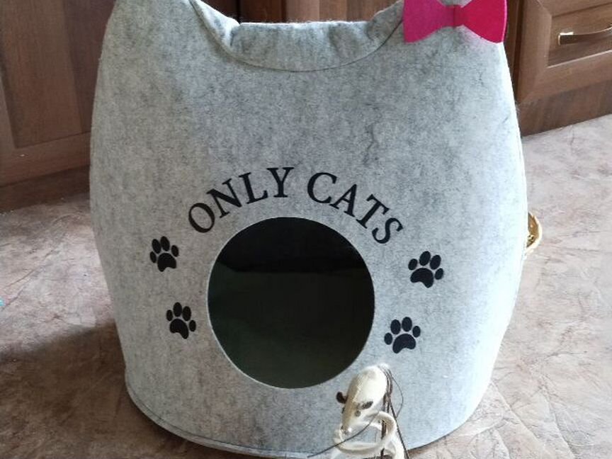 Домик новый для кошки Only cats
