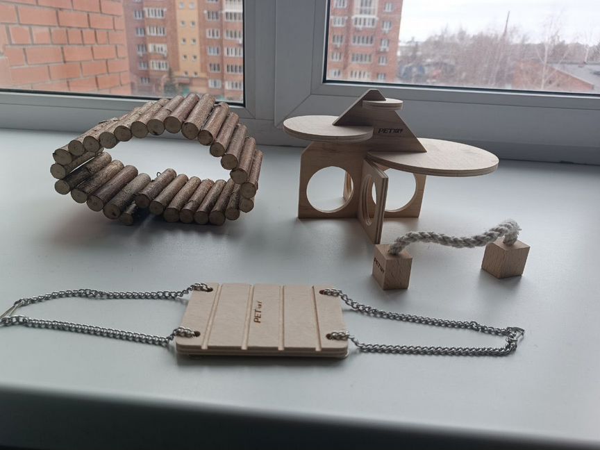 Игрушки для грызунов