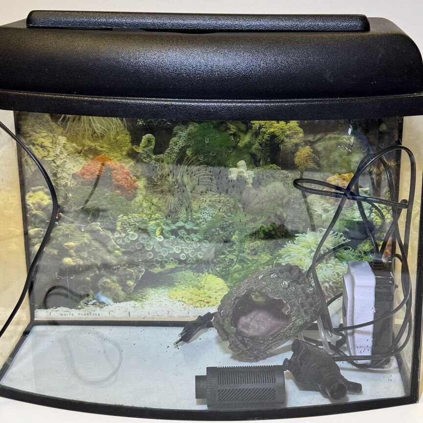 Аквариум 30 литров с принадлежностями