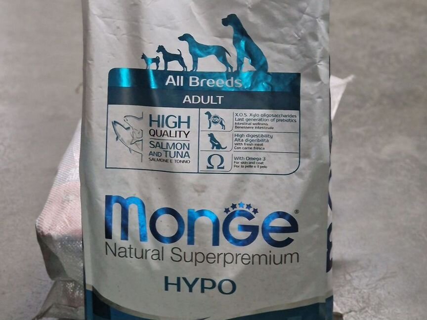 Корм для собак Монж Monge гиппо Hypo