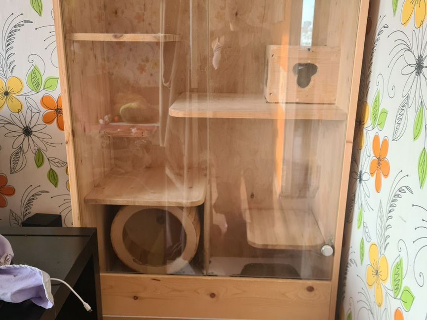 Витрина для шиншилл бу
