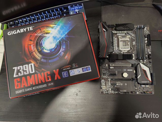 Материнская плата Gigabyte z390 gaming x купить в Санкт-Петербурге ...
