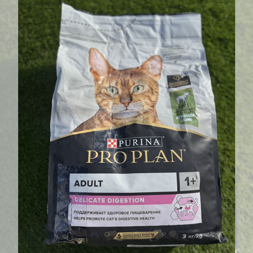 Корм для кошек proplan adult 3 кг