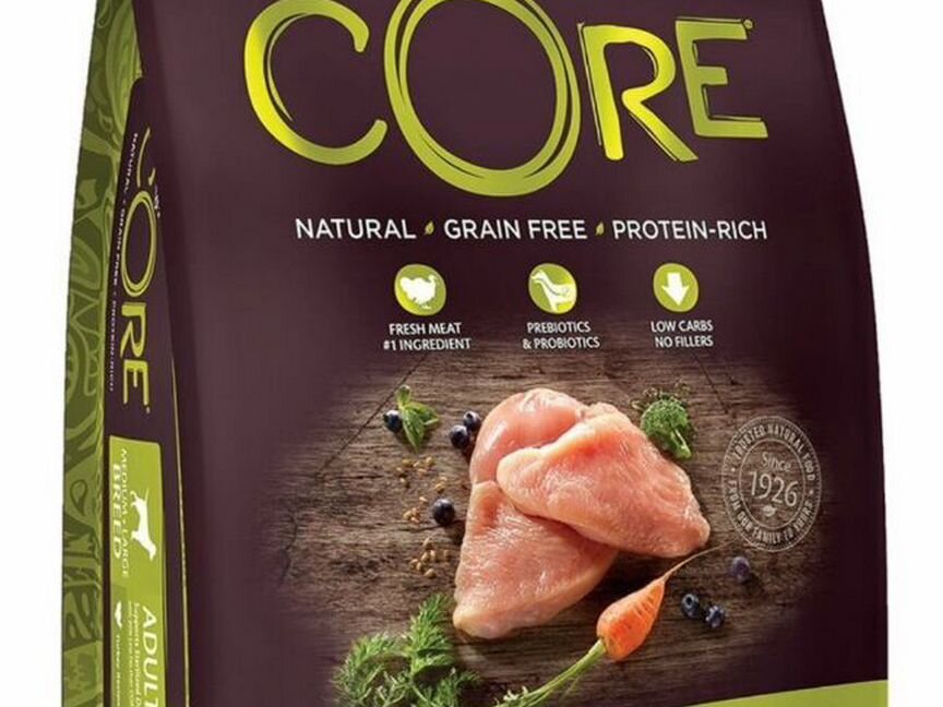 Корм wellness core healthy weight DOG adult