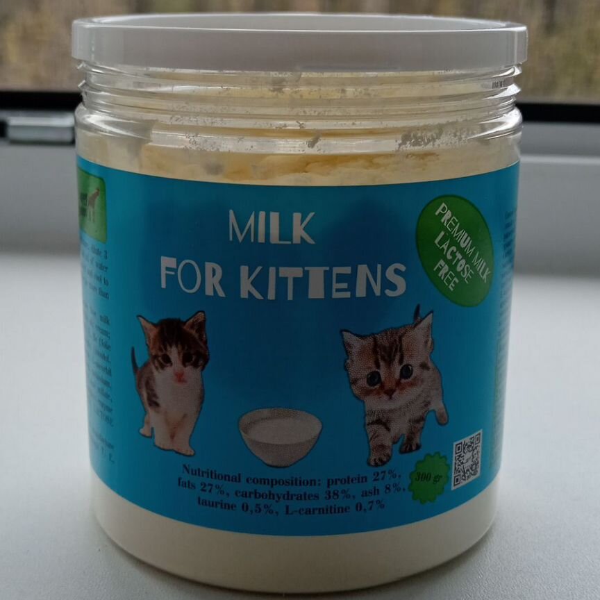 Заменитель кошачьего молока