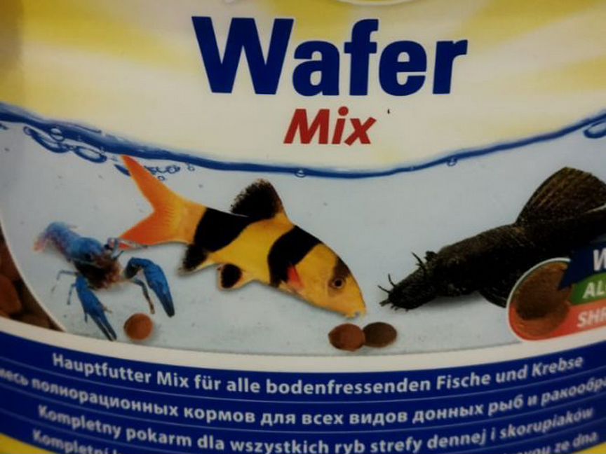 Корм для донных рыб