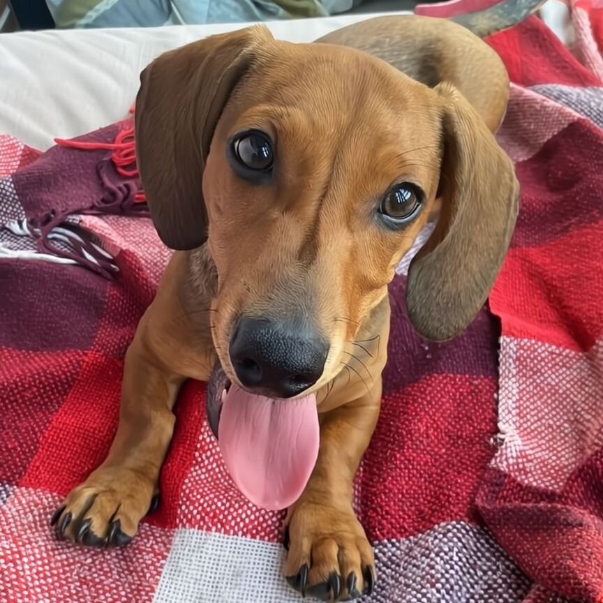 Карликовая такса, щенок