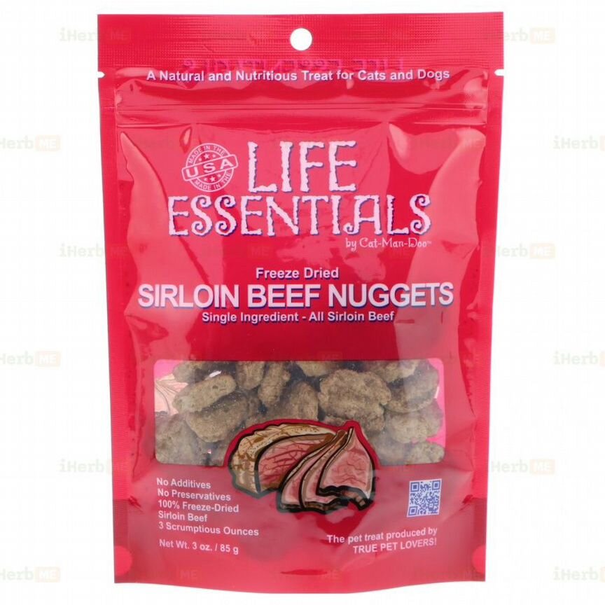 Life Essentials, сублимированные говяжьи наггетсы