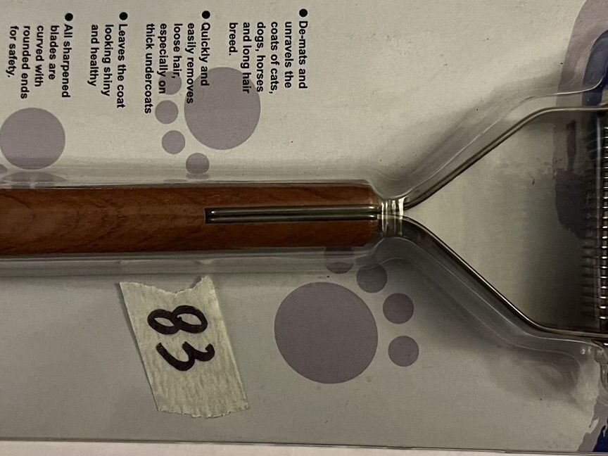 Стриппинг для животных малый, 20 лезвий