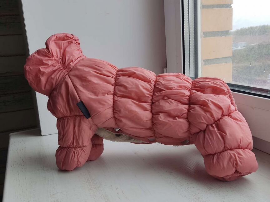 Пуховик куртка для собак dogmoda ворот-стойка
