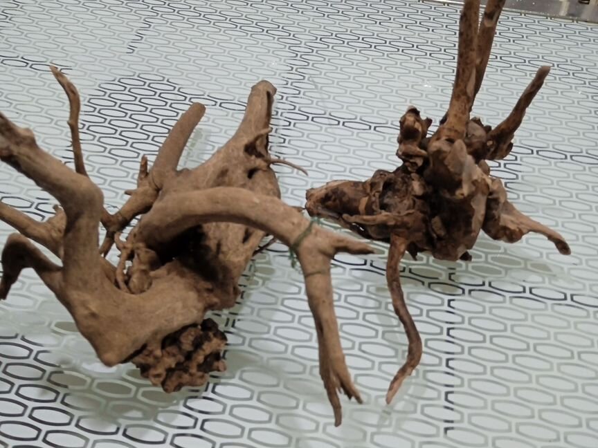 Коряги для аквариума готовы к использованию