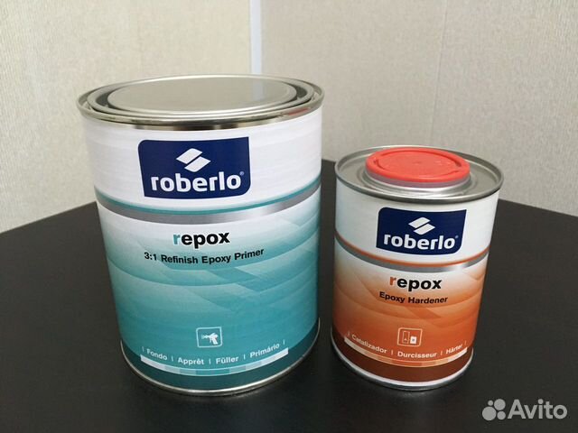 Грунт Roberlo 2K repox Refinish Epoxy Primer 3:1 купить в Нижнем ...