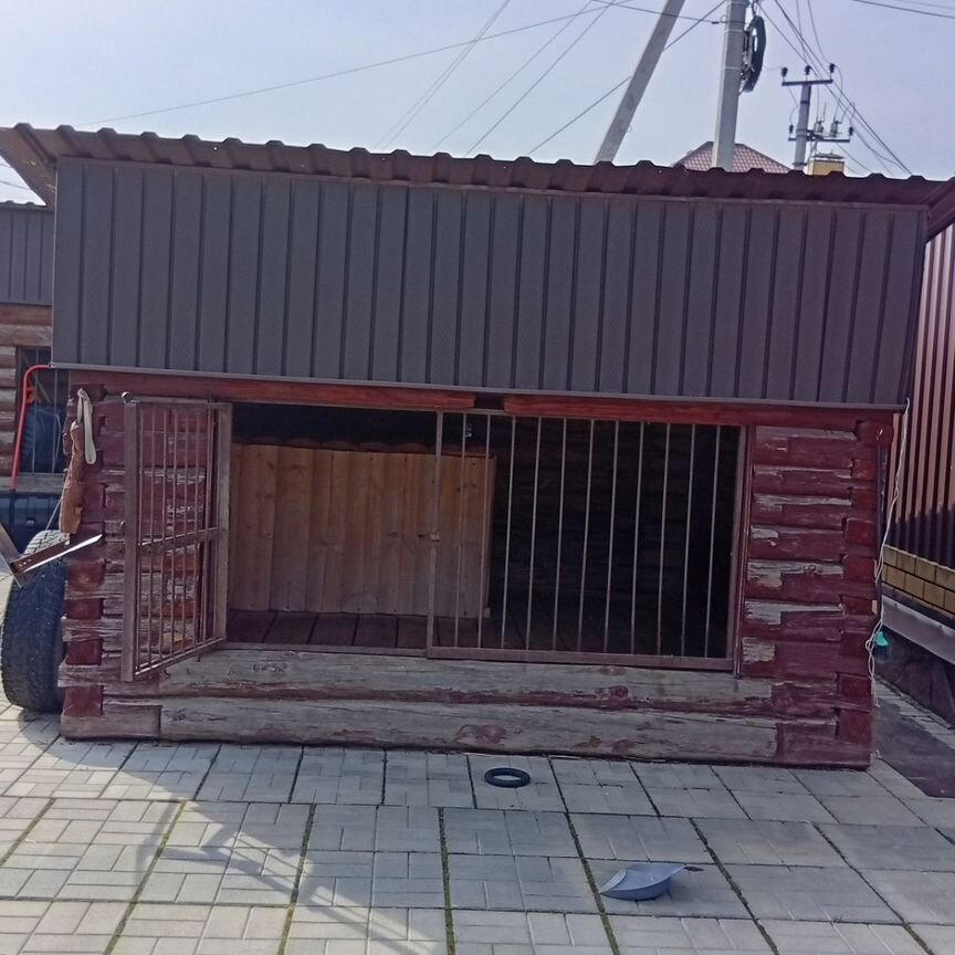 Вольер для собак уличный готовый