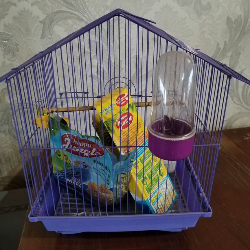 Клетки для птичек, хомяков и крыс