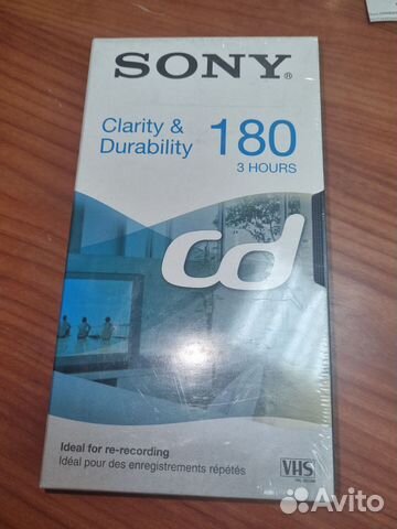 Видеокассеты новые VHS Sony купить в Москве | Электроника | Авито