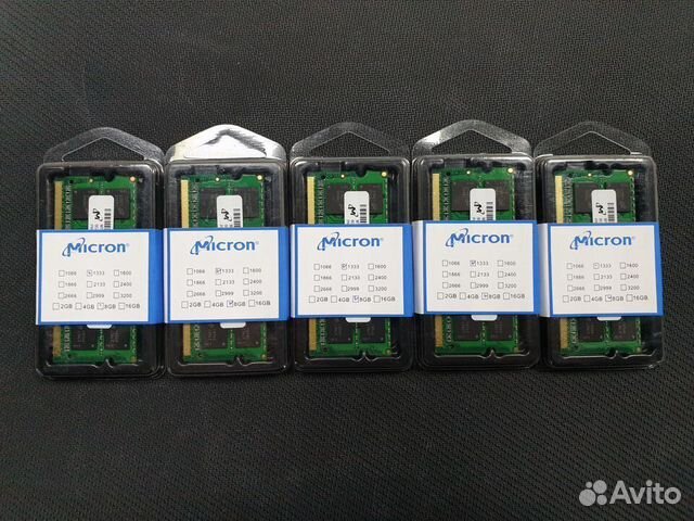 Оперативная память Sodimm Ddr3 Micron 8gb 1333mhz купить в Самаре