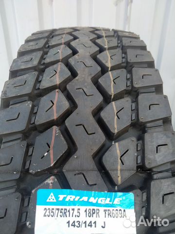 235/75R17.5 Triangle TR689A 143/141J купить в Ярославле | Авито