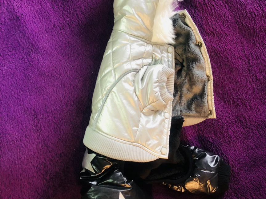 Утепленная куртка со штанами