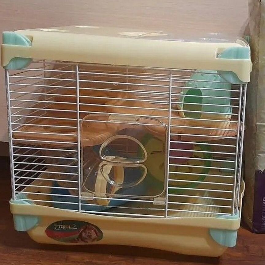 Клетка для джунгарского хомяка triol под ключ