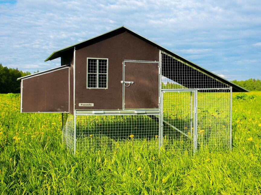 Курятник летний с выгулом