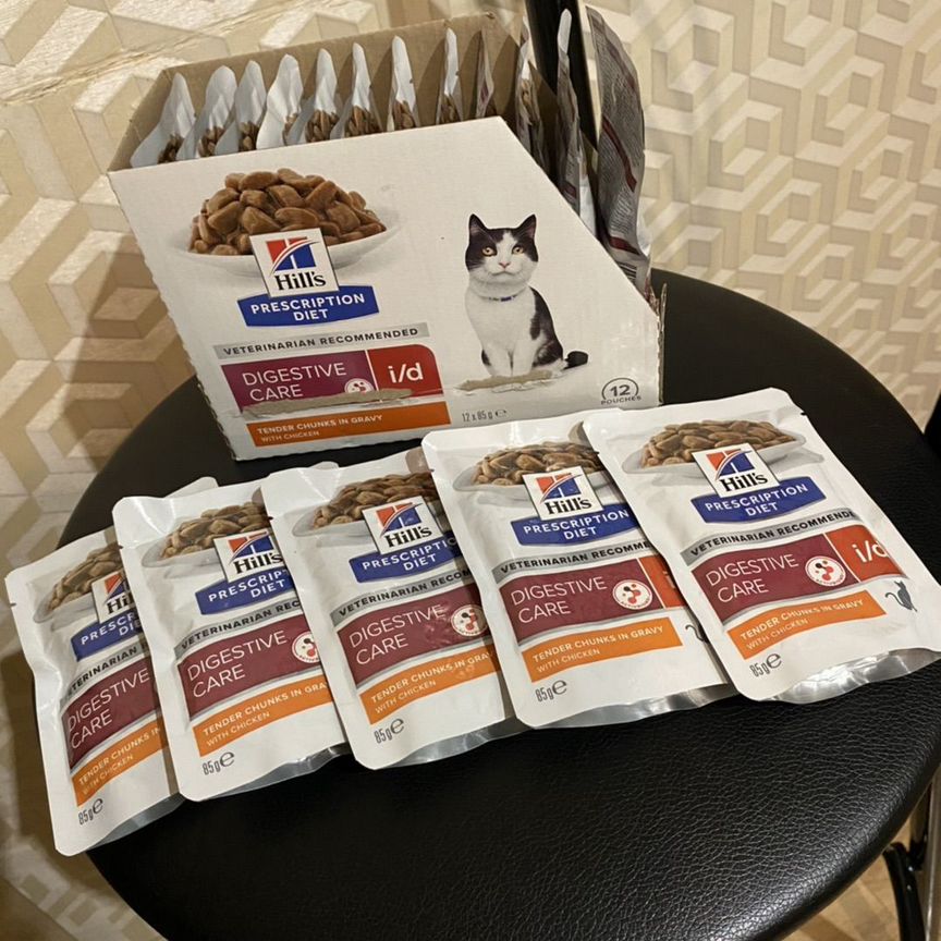 Корм для кошек Hill's i/d паучи