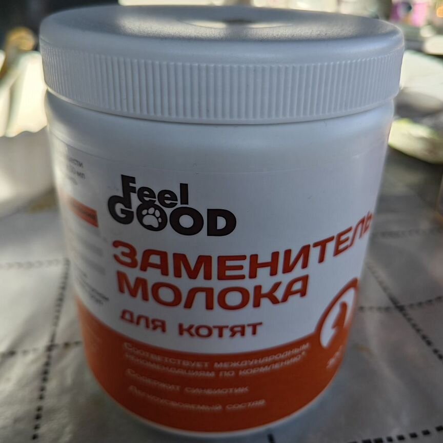 Заменитель молока для котят