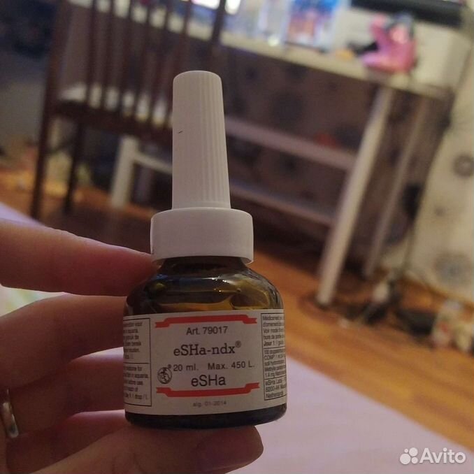 Средство против нематод в аквариуме eSHa-ndx