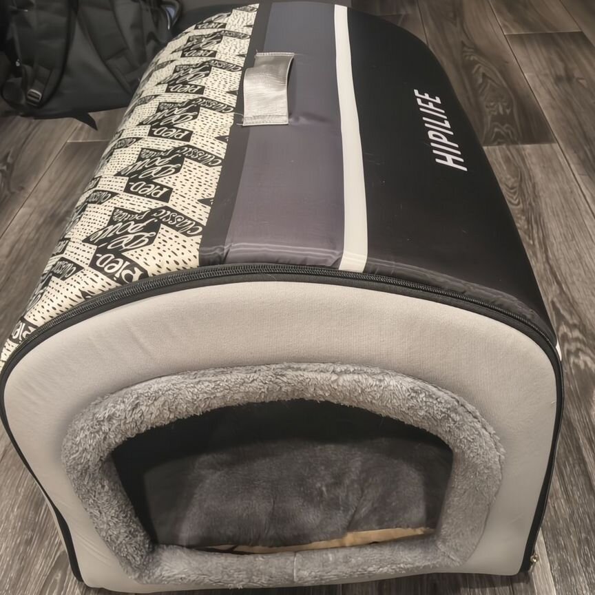 Лежанка домик для собаки кошки