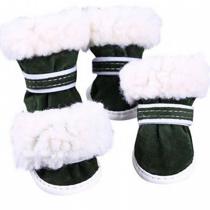 Зимняя обувь для маленьких и средних пород собак
