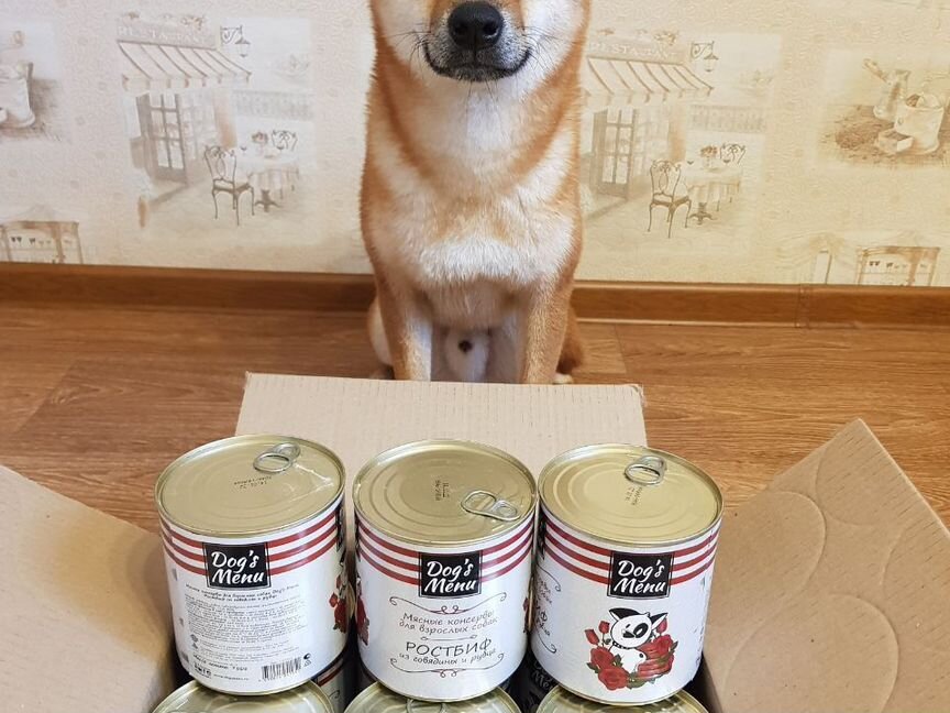 Dog’s menu собачий корм 500 за все