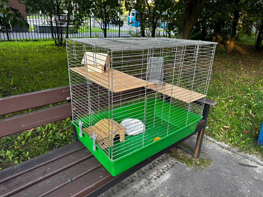 Большая клетка для шиншилл хорьков крыс грызунов