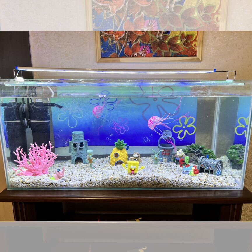 Аквариум с тумбой