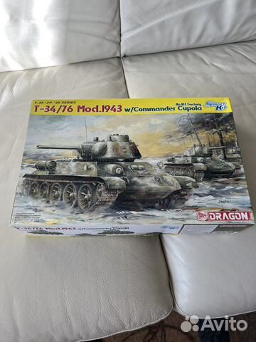 Dragon 6564 1/35 T-34/76 1943 купить в Москве | Хобби и отдых | Авито