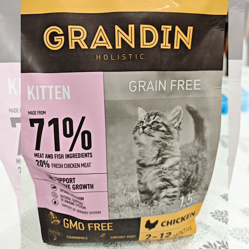 Сухой корм для котят