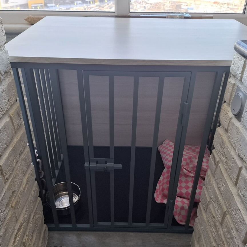 Клетка для собак антивандальная