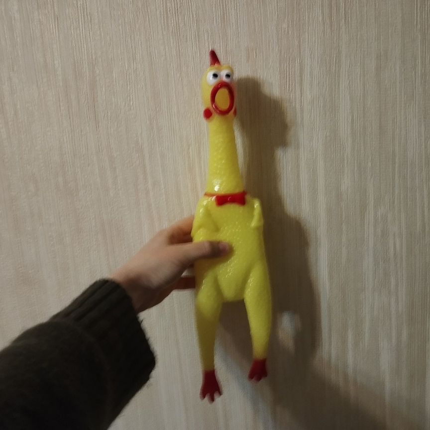 Курица с пищалкой