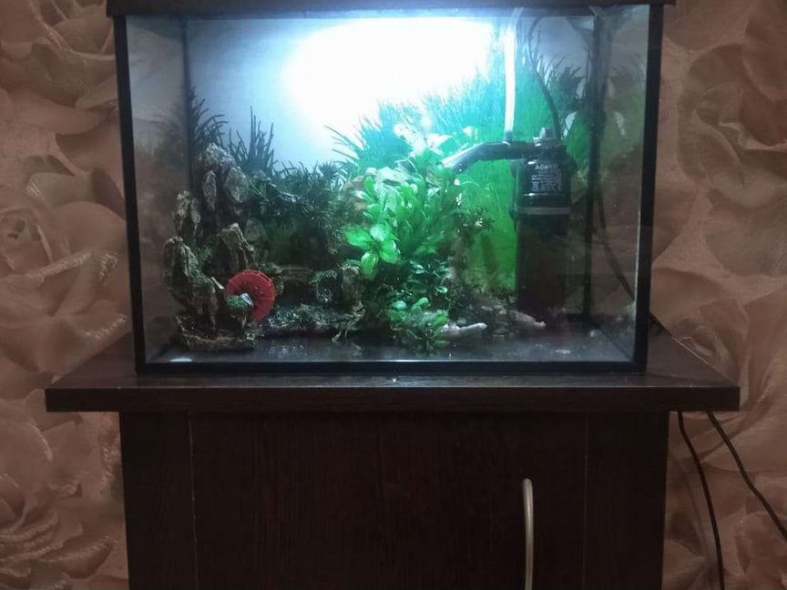 Аквариум с тумбой