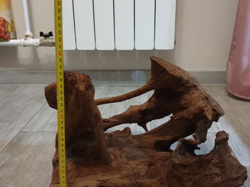 Коряга в аквариум
