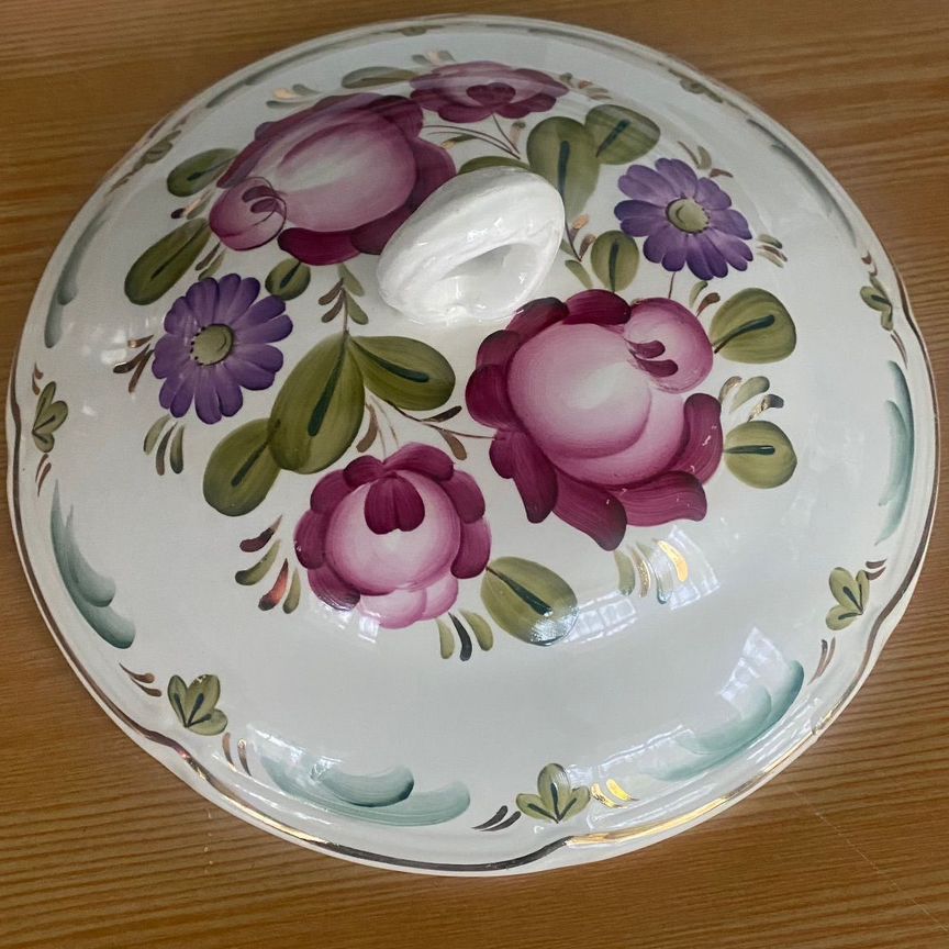 Крышка для супницы СССР Конаково Зик