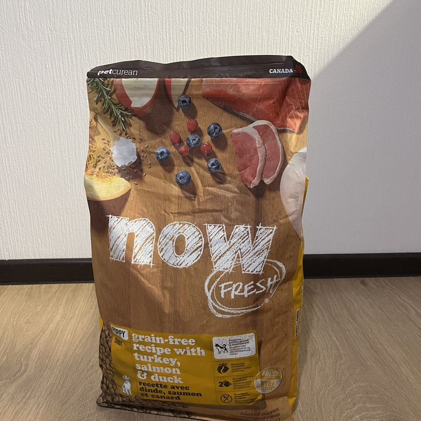 Now Fresh Беззерновой для щенков