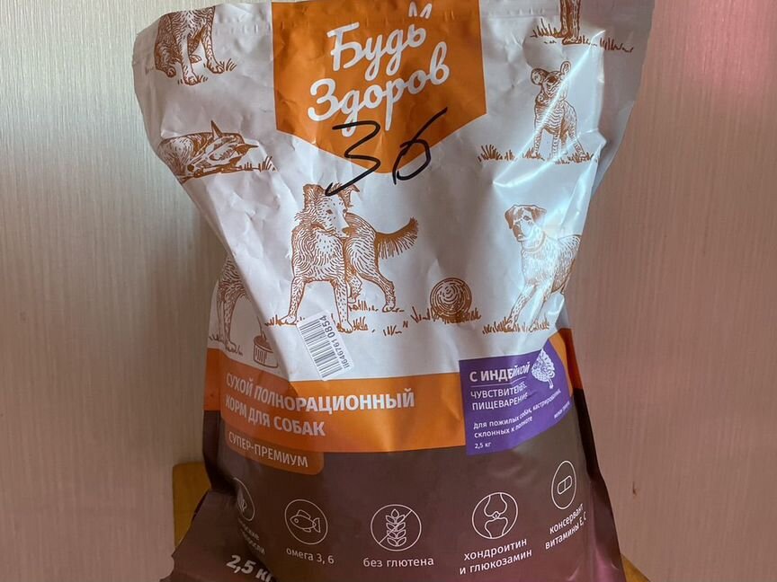 Корм для собак Будь Здоров