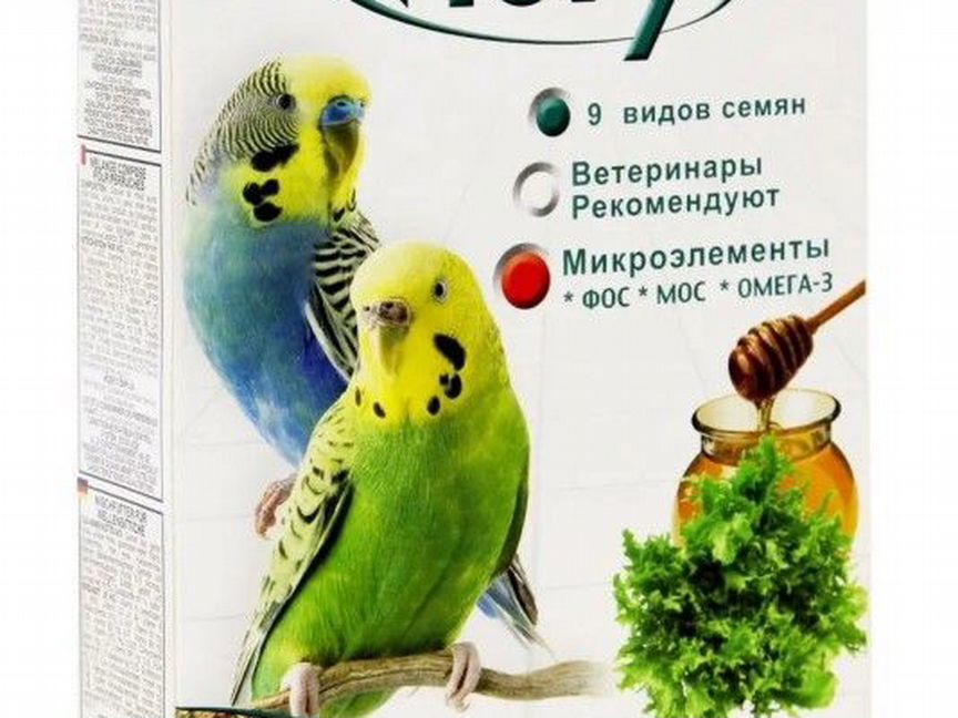 Корм для волнистых попугаев