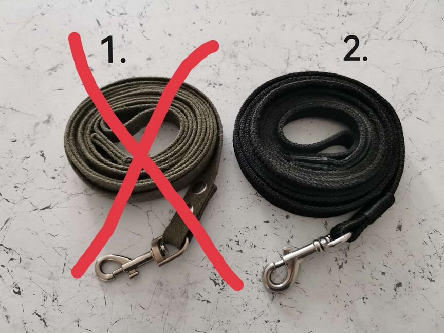 Поводок для собак 3м и 1м 20мм