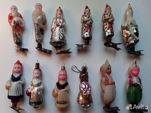 Елочные игрушки СССР - Сказки купить в Москве | Хобби и отдых | Авито
