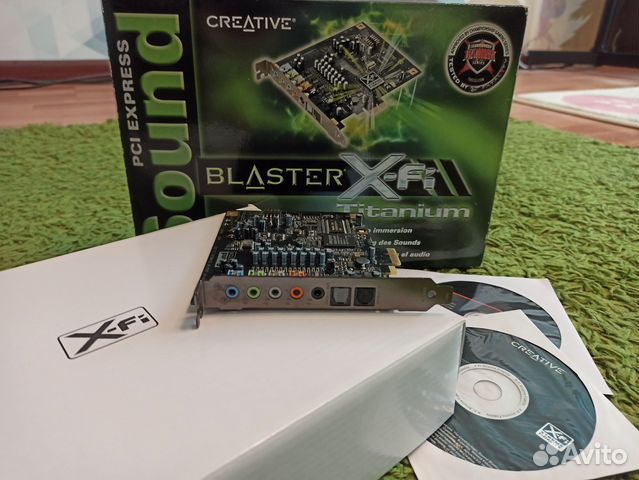 Creative sound blaster Titanium X-Fi звук.карта купить в Москве ...