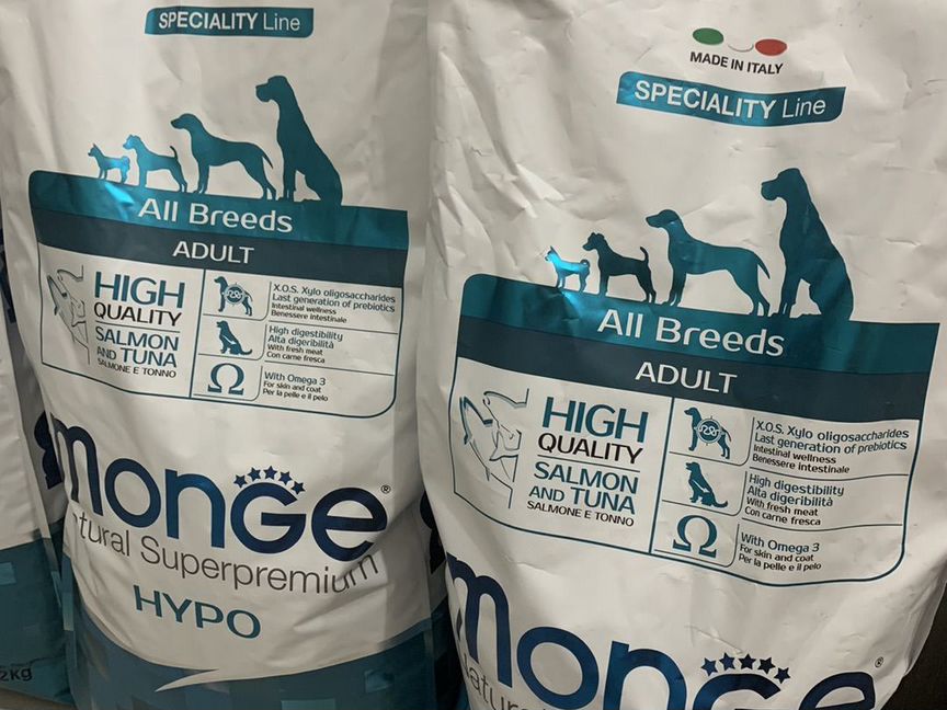 Монж гиппо для собак Monge Hypoallergenic